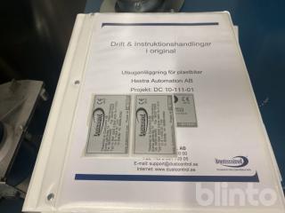 Utsugsanläggning - Dustcontrol Raf 500 | Blinto auktioner