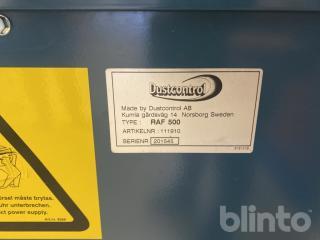 Utsugsanläggning - Dustcontrol Raf 500 | Blinto auktioner