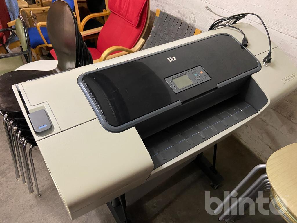 Plotterskrivare - HP Designjet T1120 | Blinto auktioner