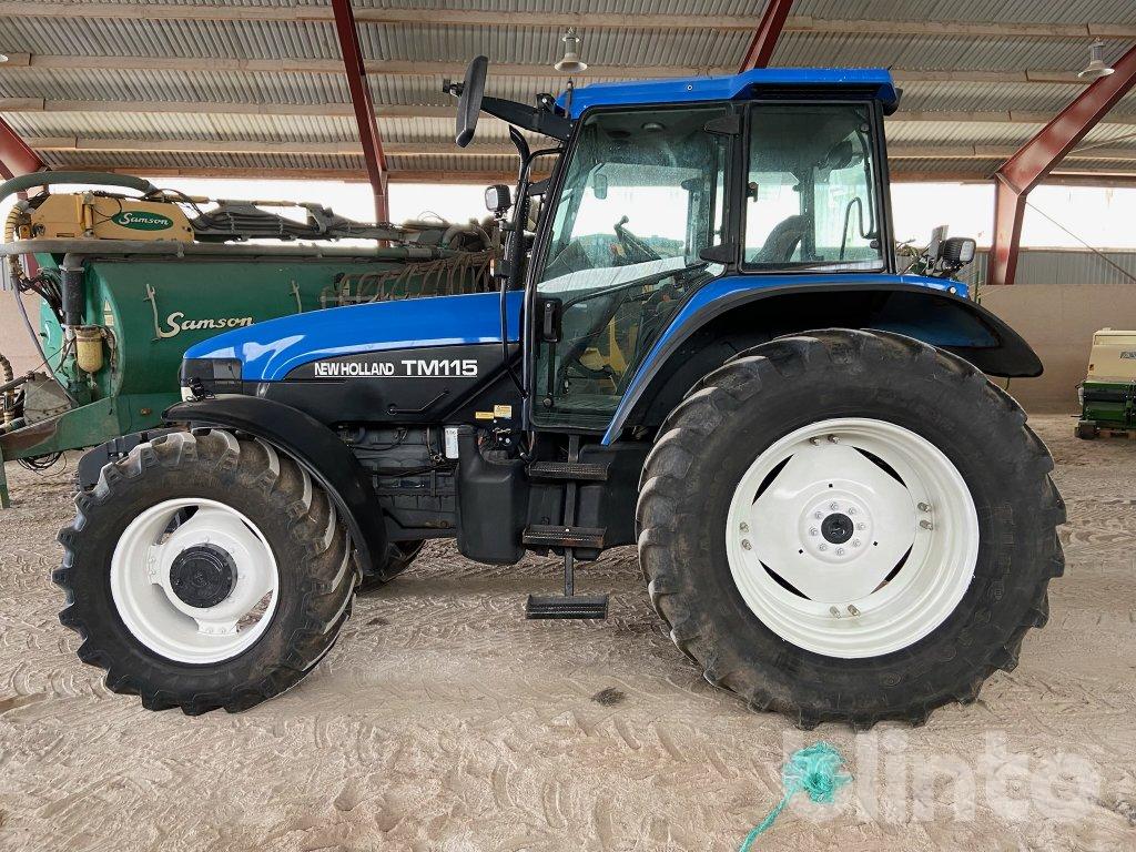 Traktor - New Holland TM 115 | Blinto auktioner
