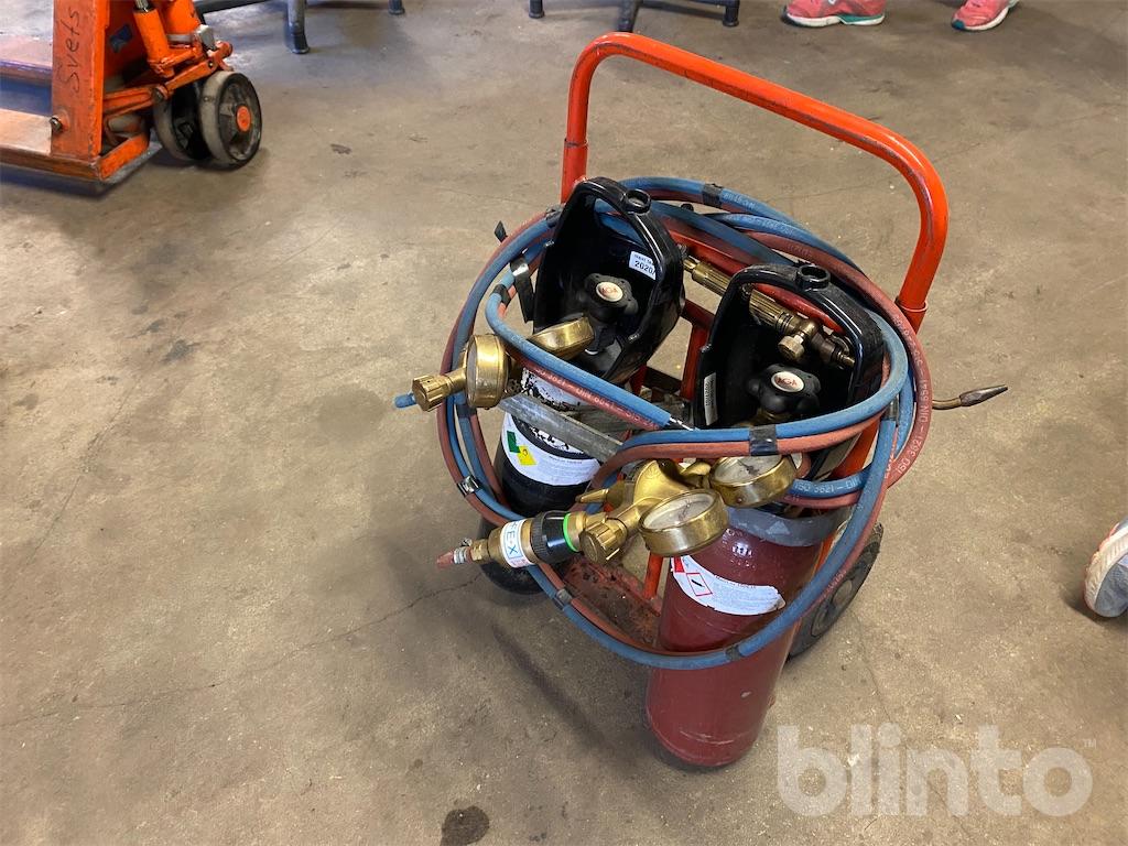 Gassvets - Komplett med vagn | Blinto auktioner