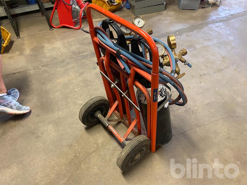 Gassvets - Komplett med vagn | Blinto auktioner