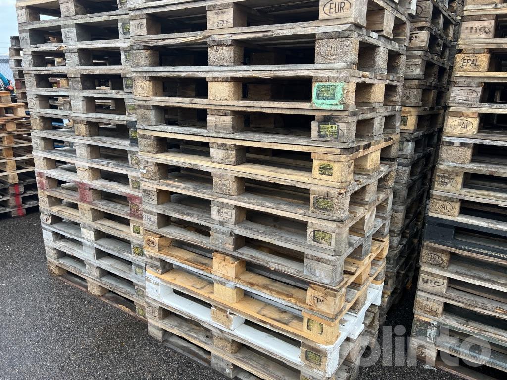 Europall - B-Pallar 324 stycken | Blinto auktioner