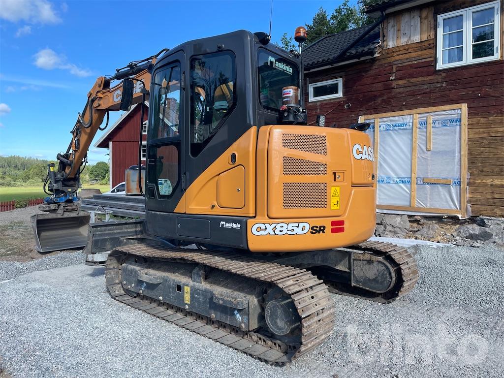 Grävmaskin - Case CX85D SR | Blinto auktioner