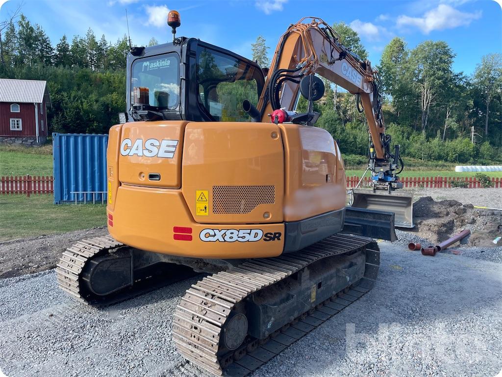 Grävmaskin - Case CX85D SR | Blinto auktioner