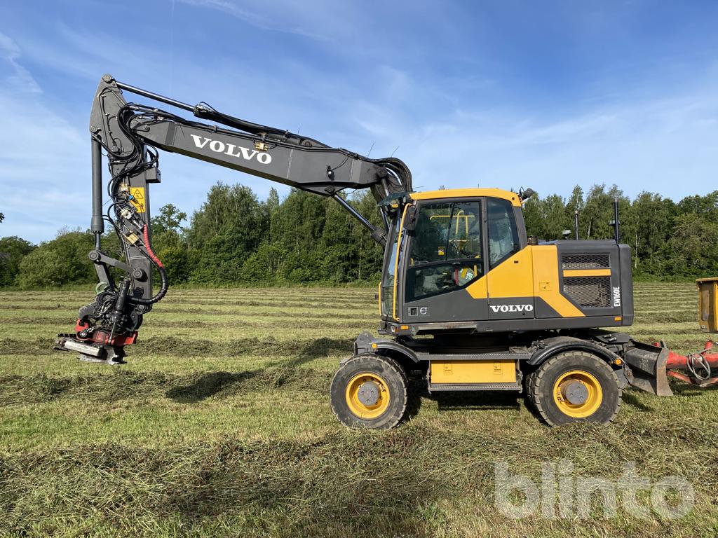 Hjulgrävare - Volvo EW160E med Grävsystem | Blinto auktioner