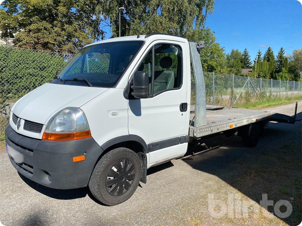 Biltransport - Renault Master Chassi Cab 3.5 T 2.5 dCi | Blinto auktioner