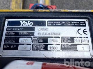 Ledgaffelvagn - Yale MP20X | Blinto auktioner