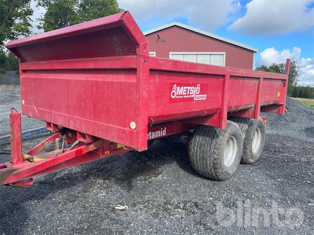 Tippkärra - Metsjö Metamid 14 ton | Blinto auktioner