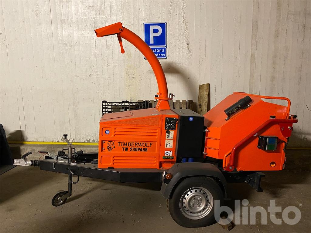 Flismaskin - Timberwolf TW 230PAHB | Blinto auktioner