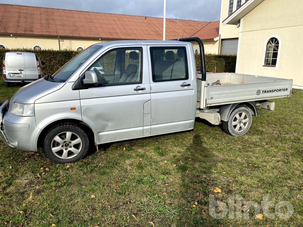 Pickup - VW Transporter dubbelhytt | Blinto auktioner