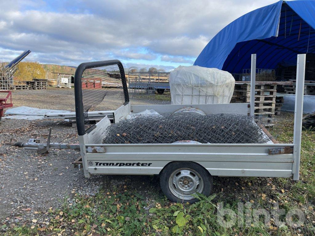 Alumniumvagn - Flakvagn | Blinto auktioner