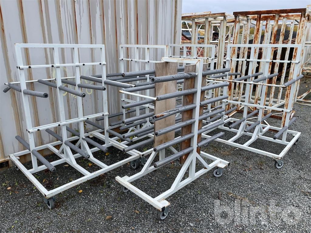 Materialvagn - Lackvagn | Blinto auktioner