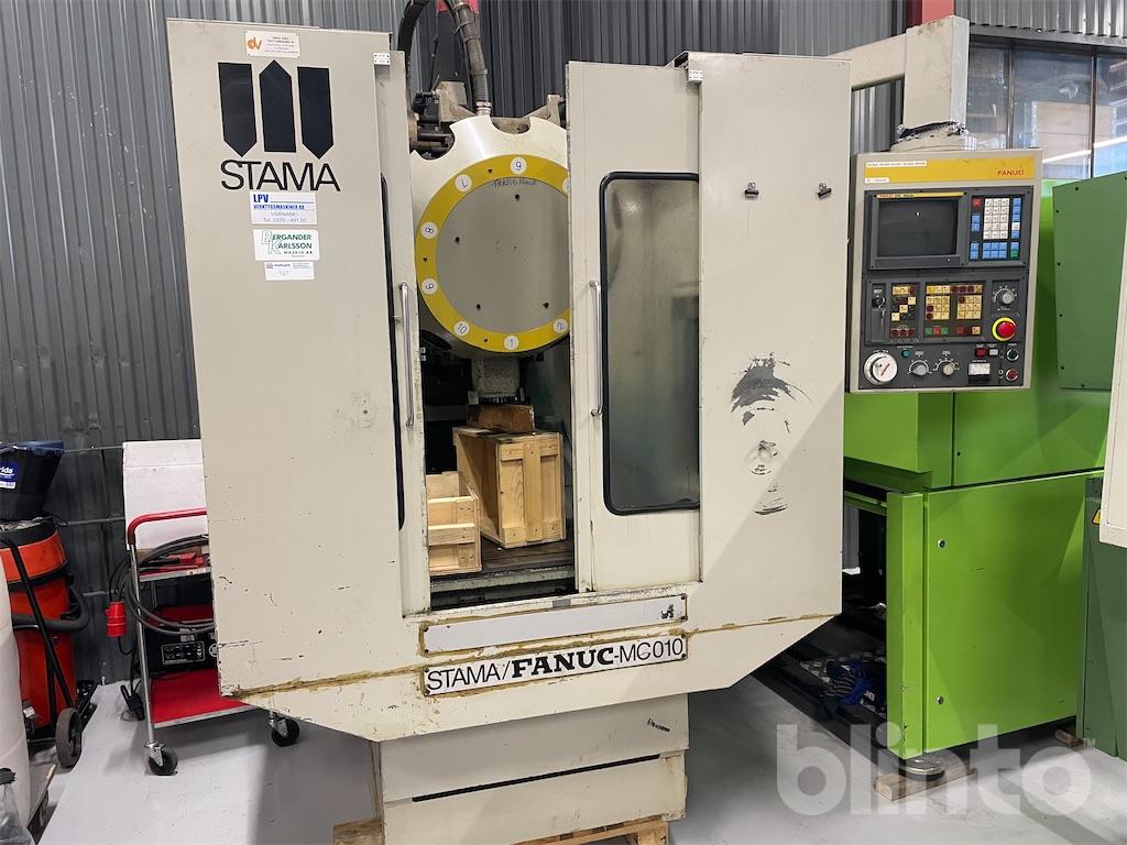 CNC-borr - Stama / Fanuc- MC010 | Blinto auktioner