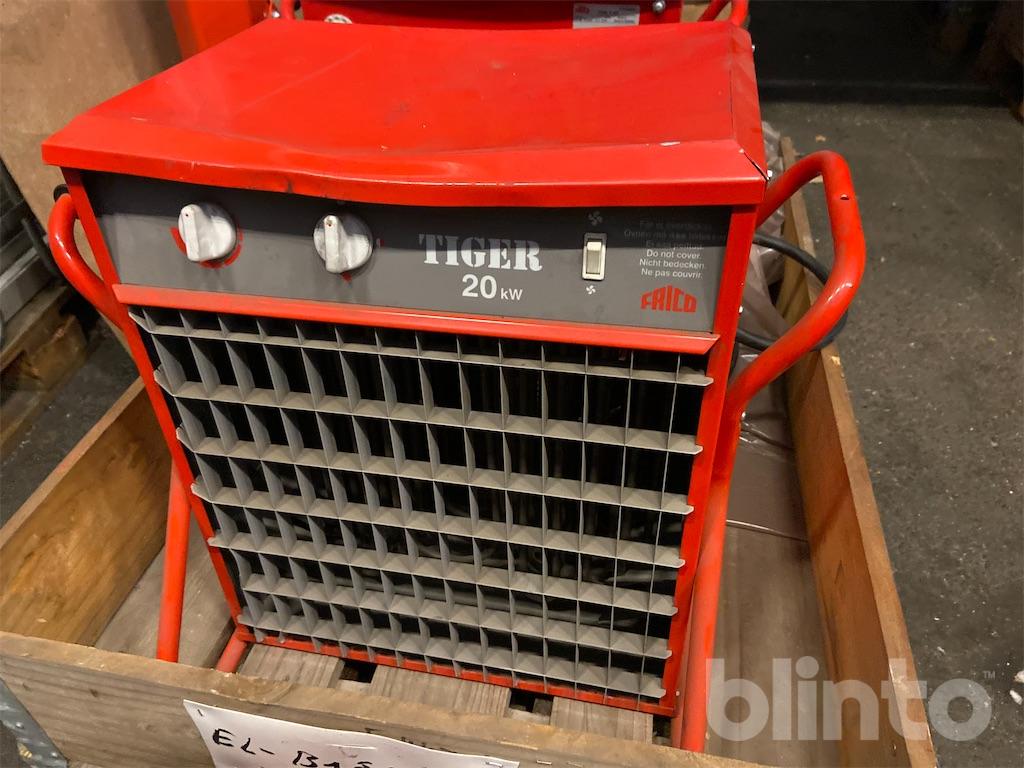 Värmefläktar - Fricko Tiger 20 kw | Blinto auktioner