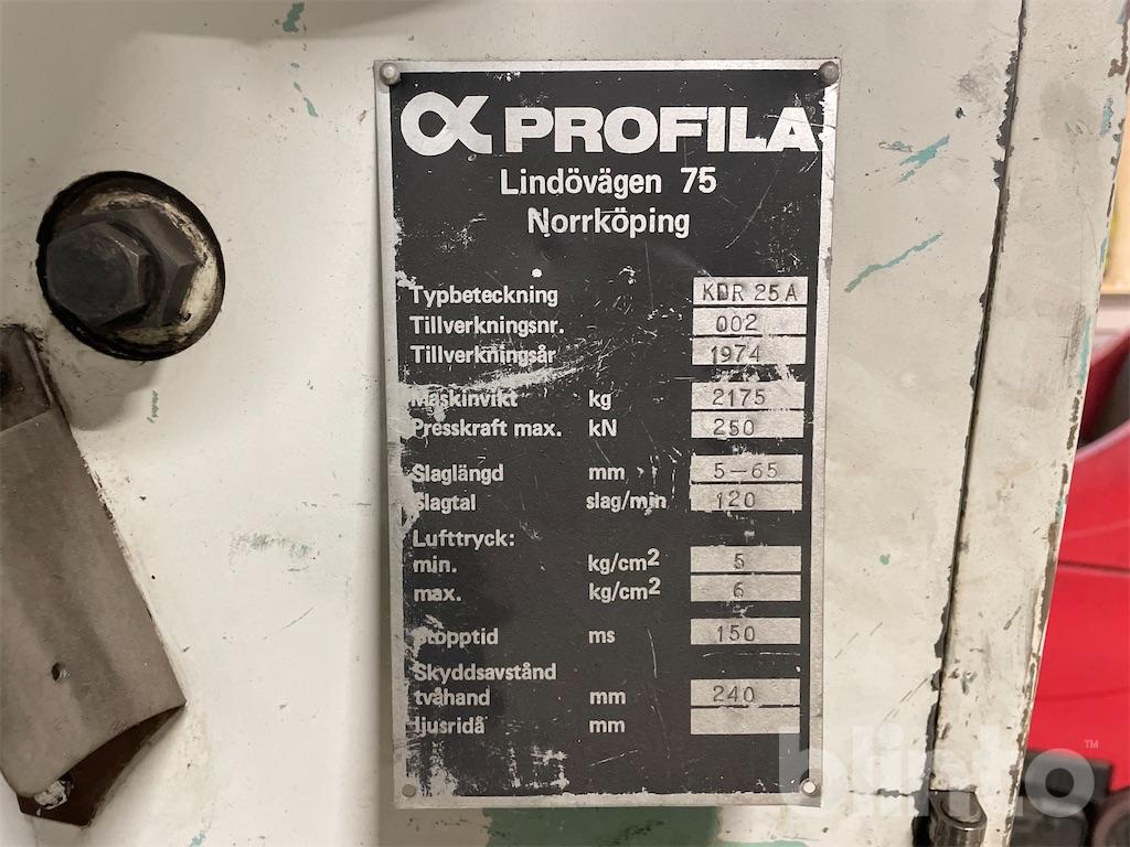 Excenterpress - Profilia KDR25A | Blinto