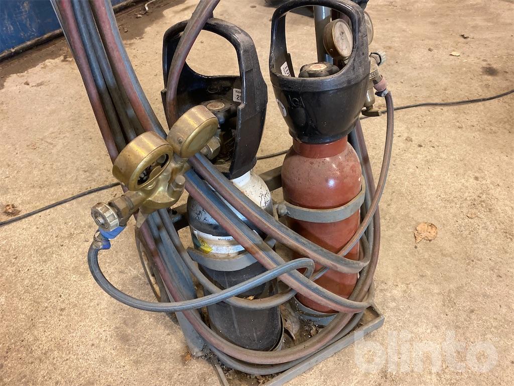 Gassvets med vagn - AGA | Blinto auktioner