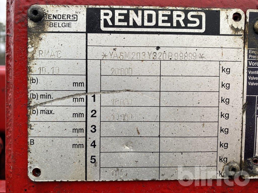 Containersläp - Renders Rmac 10.10 | Blinto auktioner