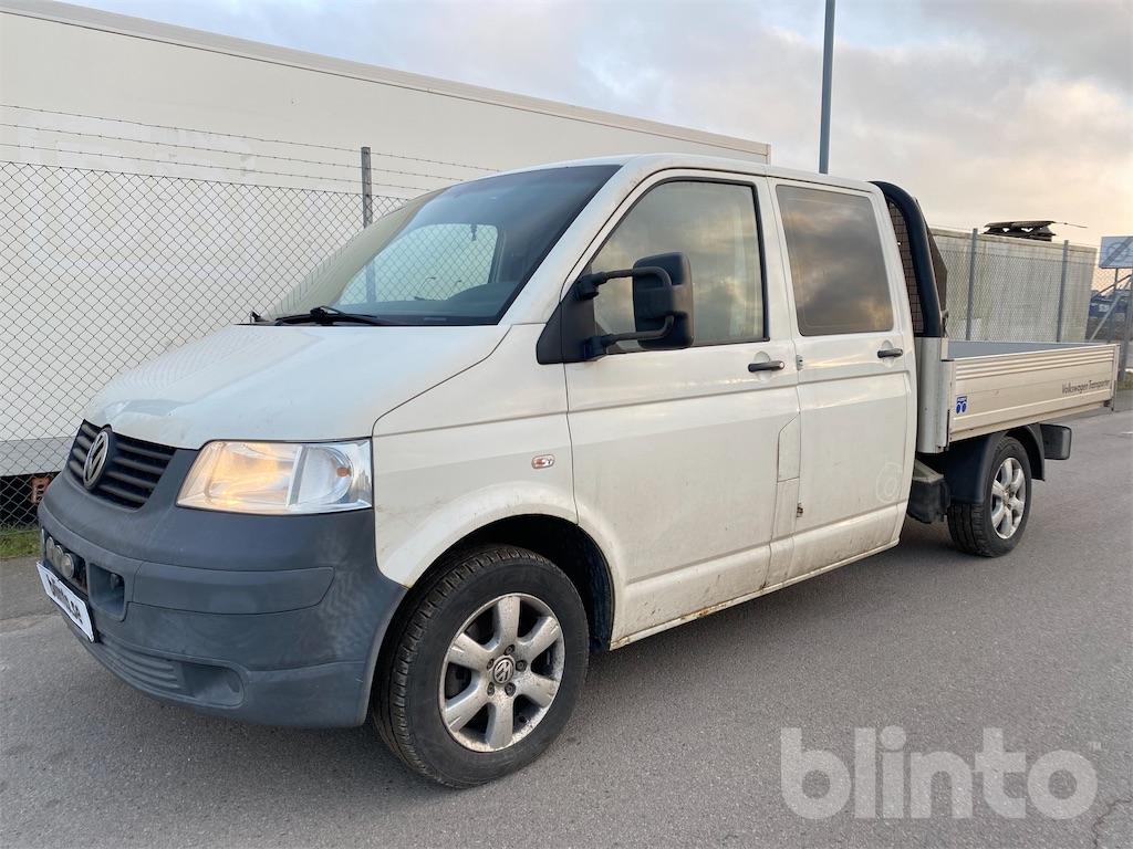Flakbil - VOLKSWAGEN TRANSPORTER 2.5 TDI 4MOTION 131hk | Blinto auktioner