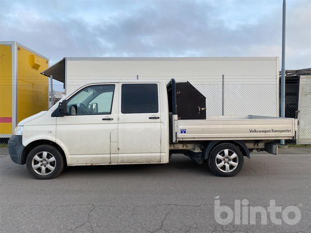 Flakbil - VOLKSWAGEN TRANSPORTER 2.5 TDI 4MOTION 131hk | Blinto auktioner