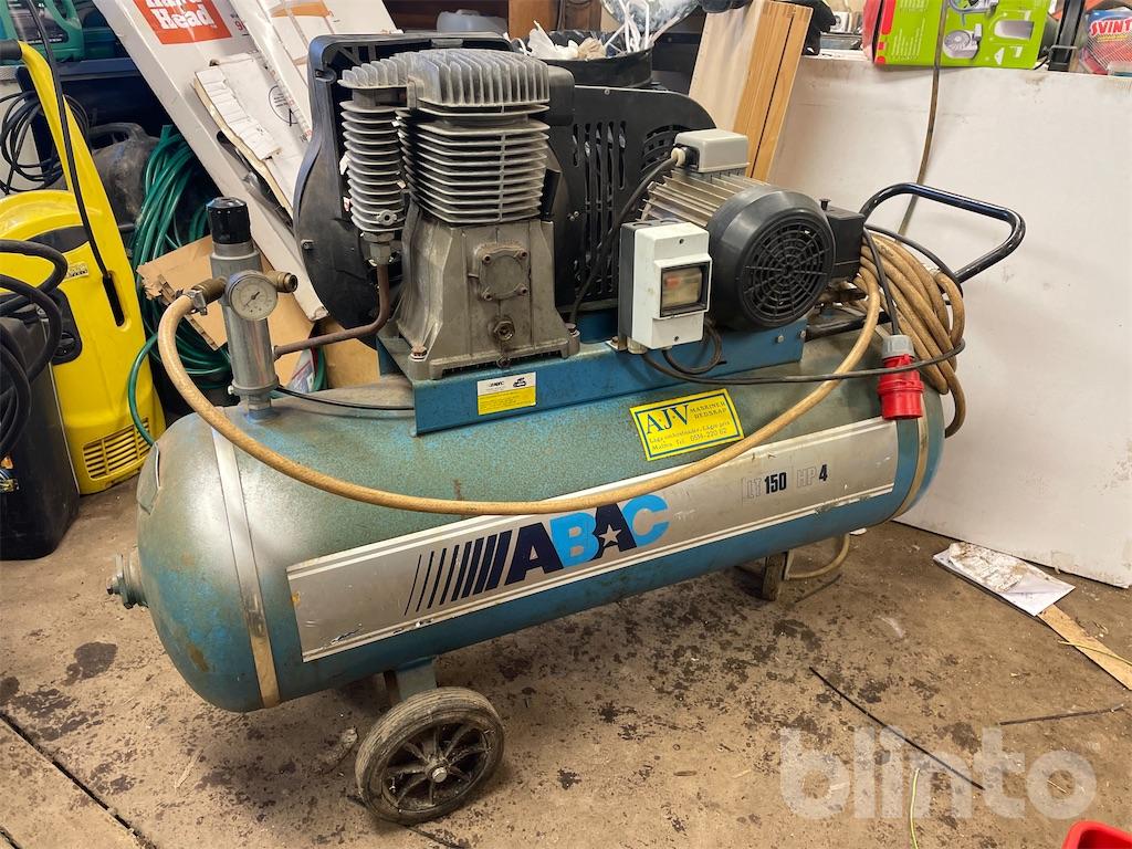 Kompressor - ABAC LT150 HP4 | Blinto auktioner