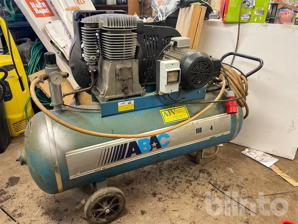 Kompressor - ABAC LT150 HP4 | Blinto auktioner