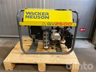 Generator - Wacker Neusson GV 2500 | Blinto auktioner