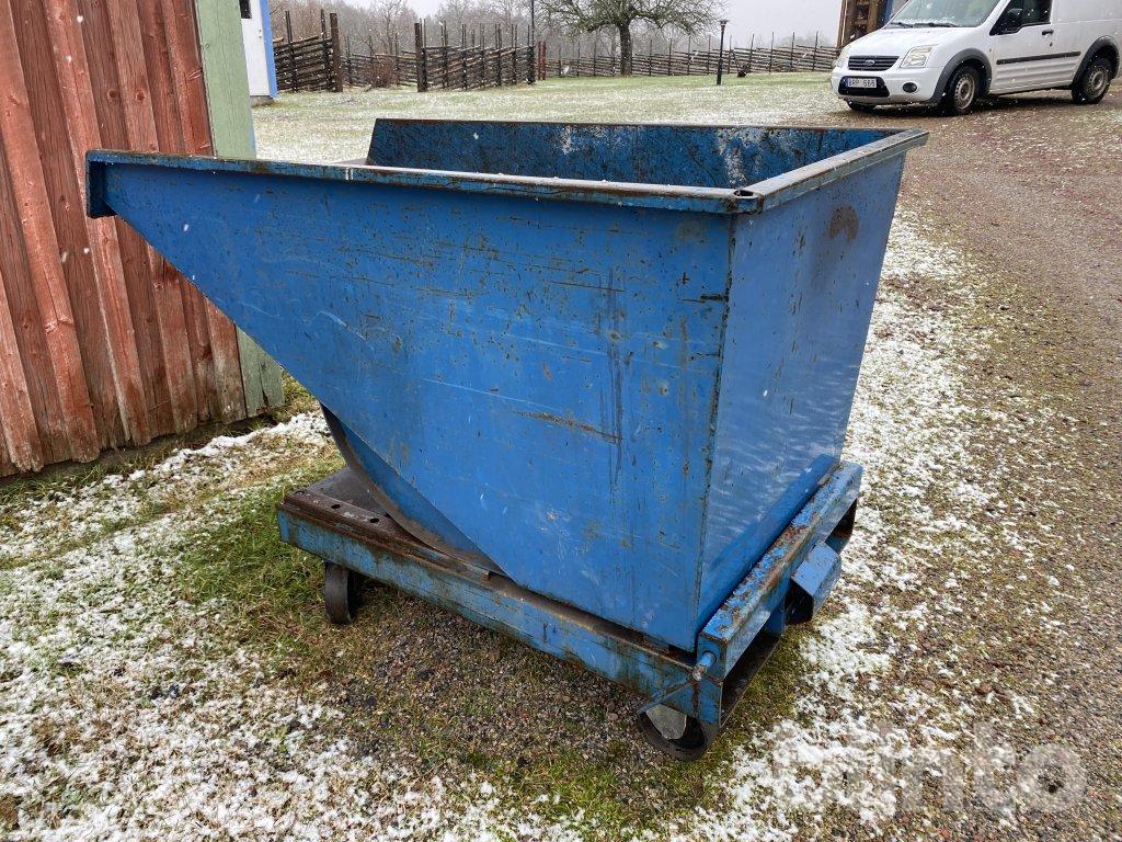 Tippvagn - Tippcontainer | Blinto auktioner