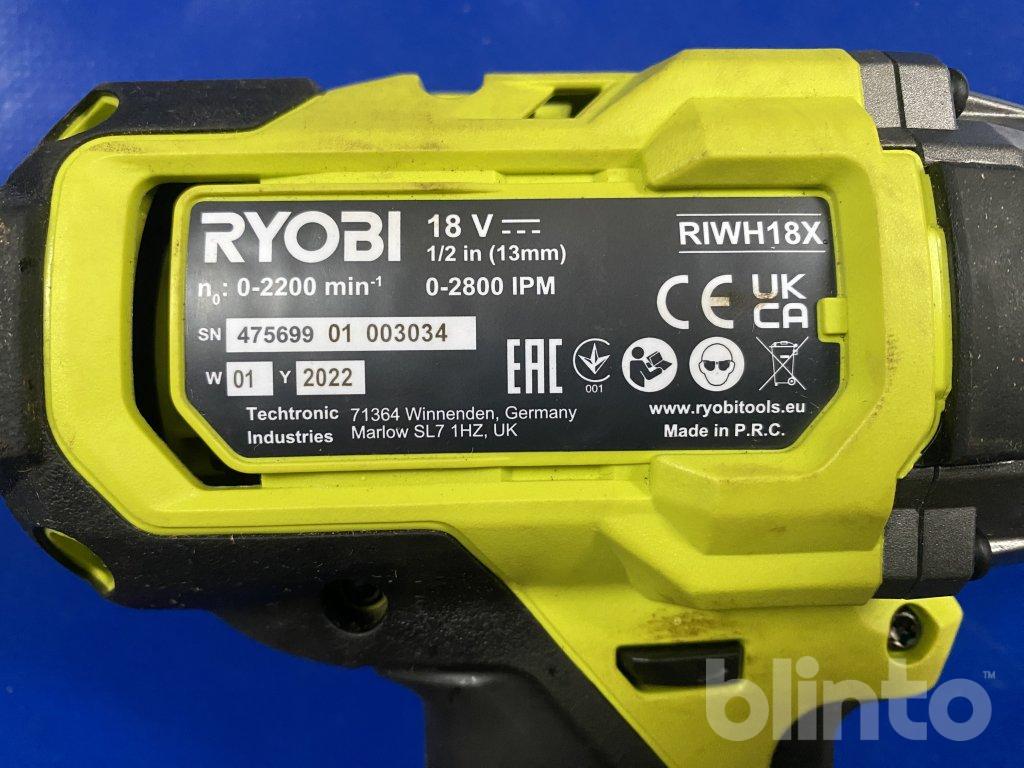 Mutterdragare - Ryobi | Blinto auktioner