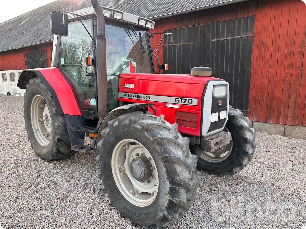 Traktor - Massey Ferguson 6170 | Blinto auktioner