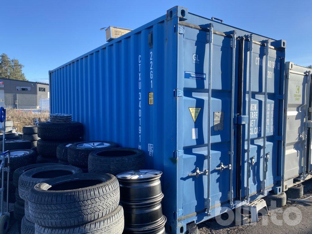 Container - 20 fot | Blinto auktioner