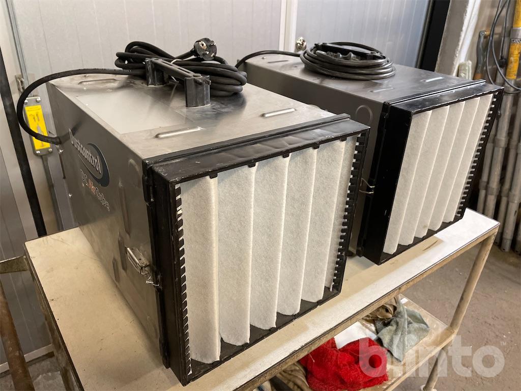 Luftrenare - Dustcontrol DC Aircube 500 2st | Blinto auktioner