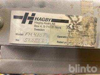Betongslip - Hagby FM400P / Reparationsobjekt 2 stycken | Blinto auktioner