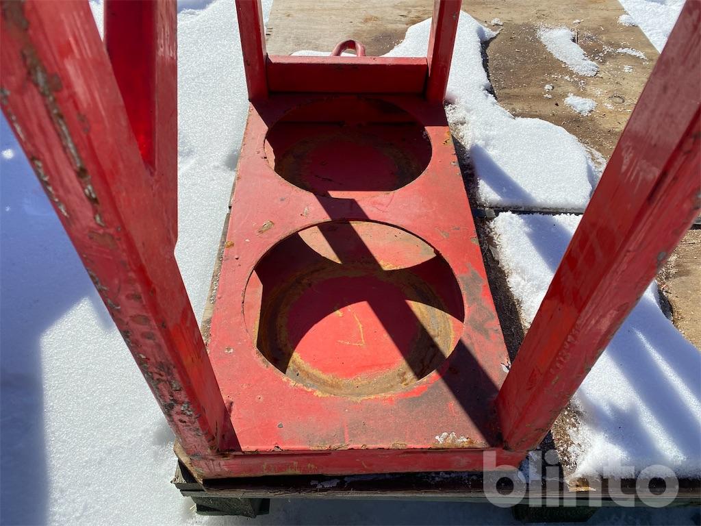 Gasflaskestativ - Ställ för gasflaskor | Blinto auktioner