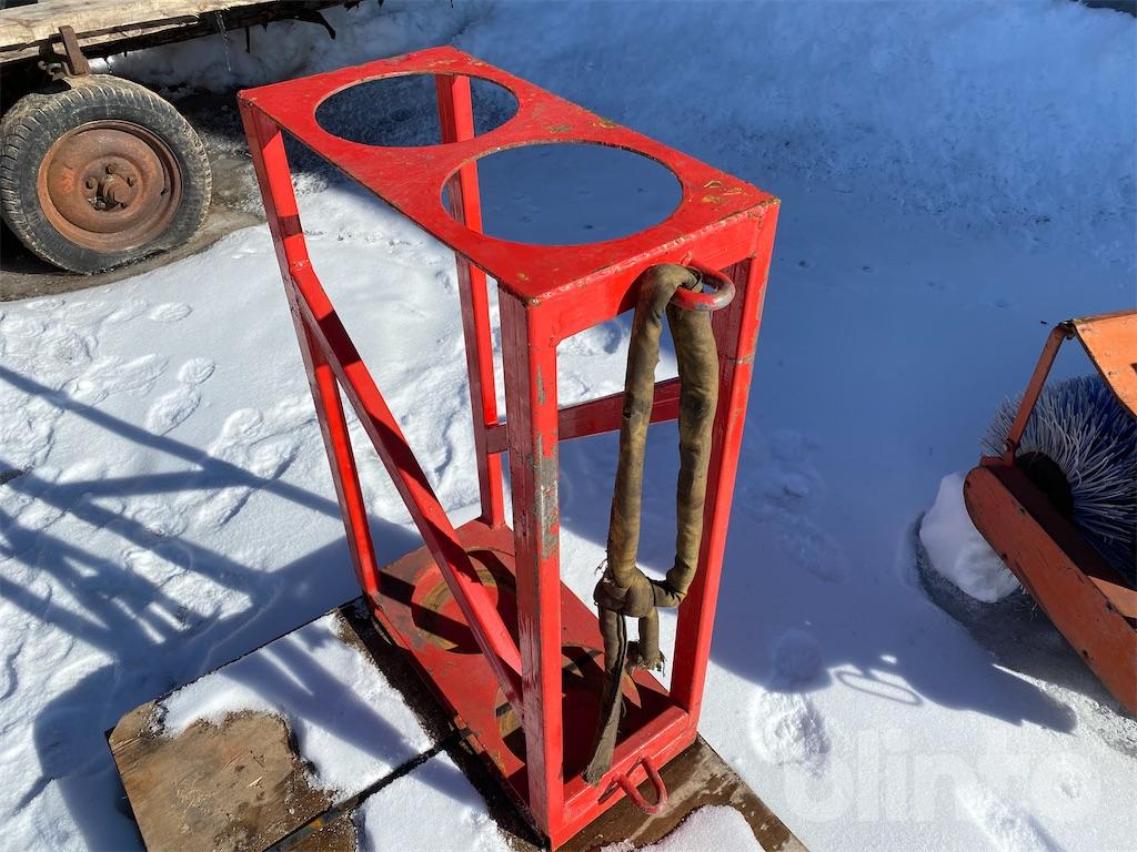 Gasflaskestativ - Ställ för gasflaskor | Blinto auktioner