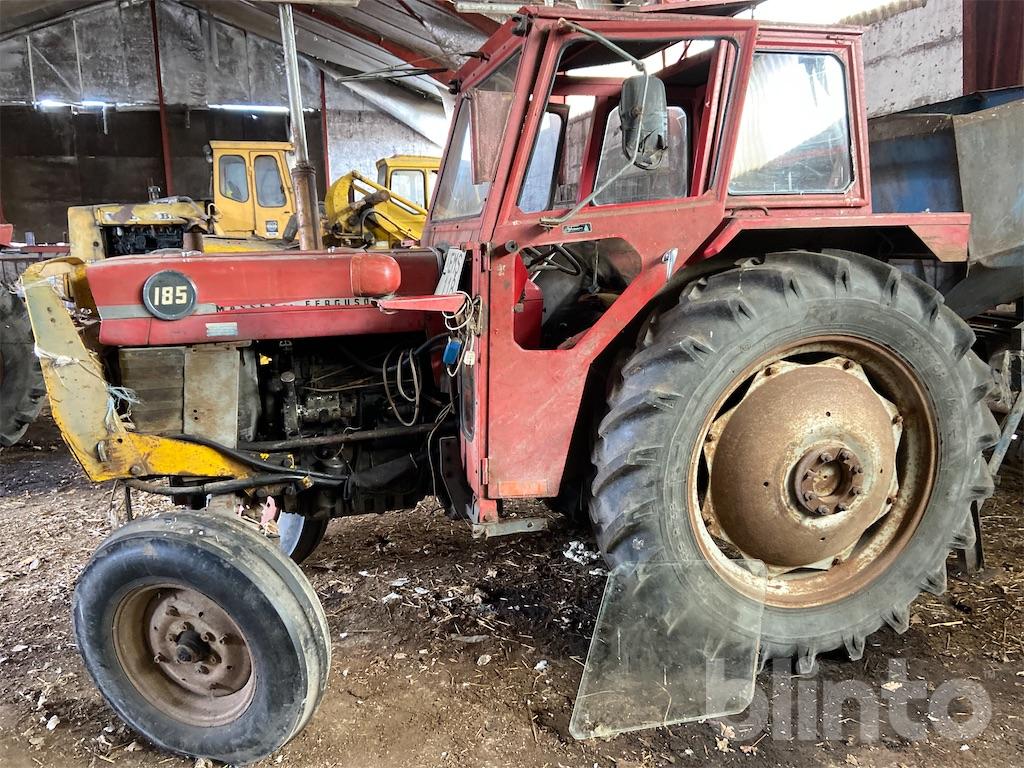 Veterantraktor - Massey Ferguson 185 | Blinto auktioner
