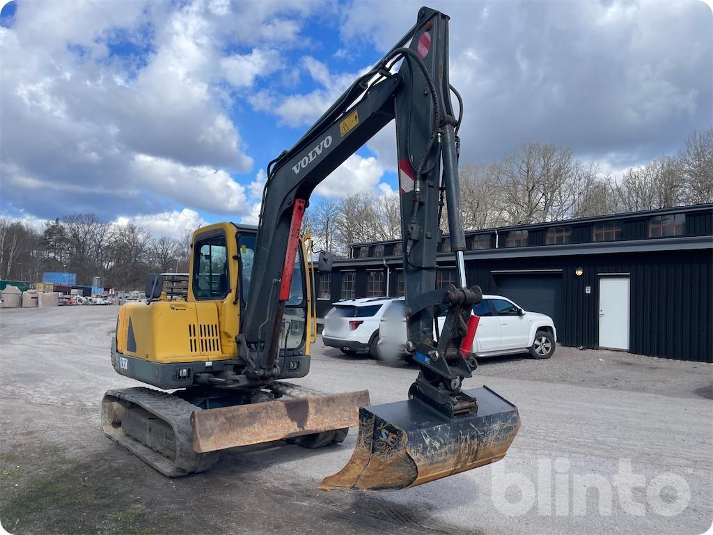 Grävmaskin - Volvo ec55 b | Blinto auktioner