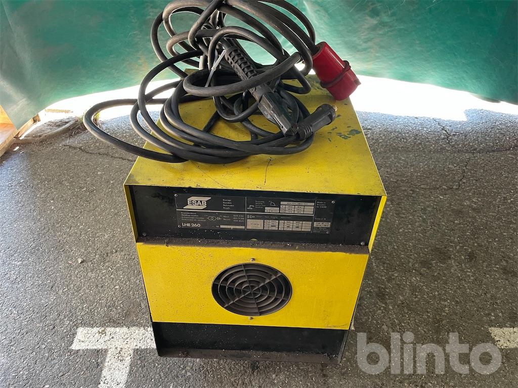 Svets - Esab Lhe 260 | Blinto auktioner