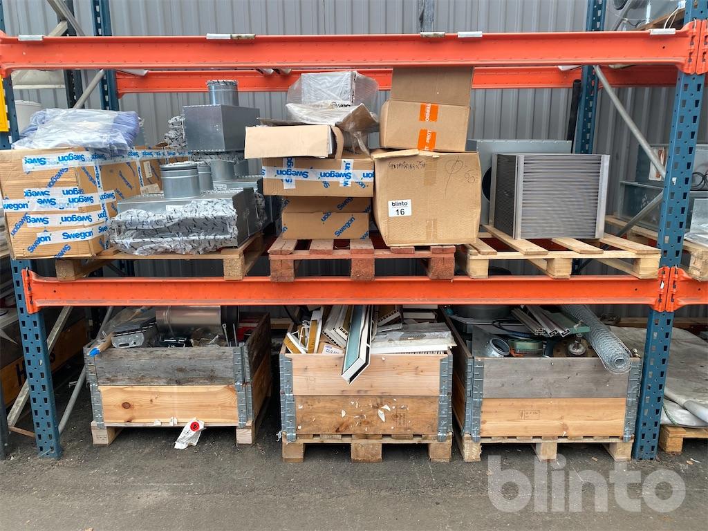 Ventilationsdelar - Swegon Tomellia Sryt | Blinto auktioner