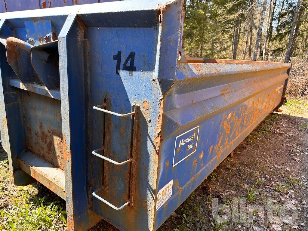 Öppen container - CMT 18 m3 | Blinto auktioner