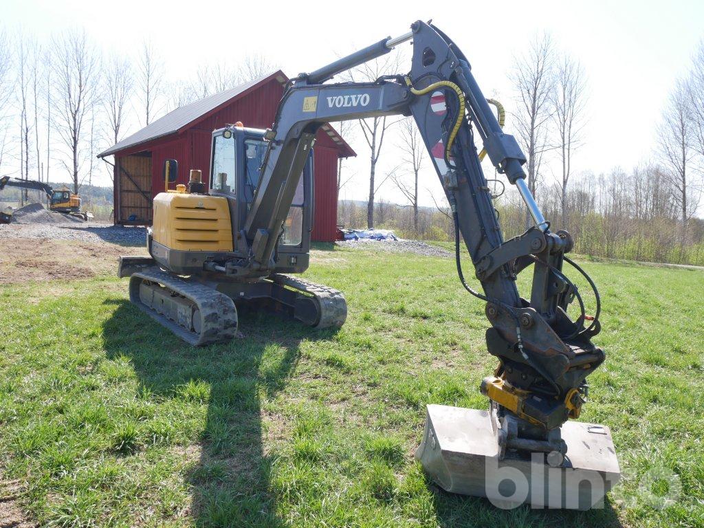 Bandgrävare - Volvo EC55C | Blinto auktioner