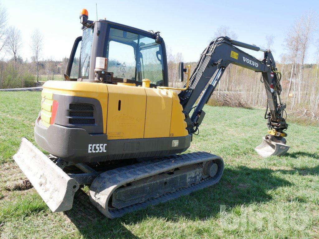 Bandgrävare - Volvo EC55C | Blinto auktioner