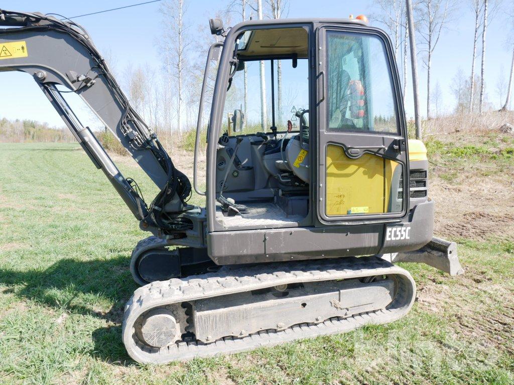 Bandgrävare - Volvo EC55C | Blinto auktioner
