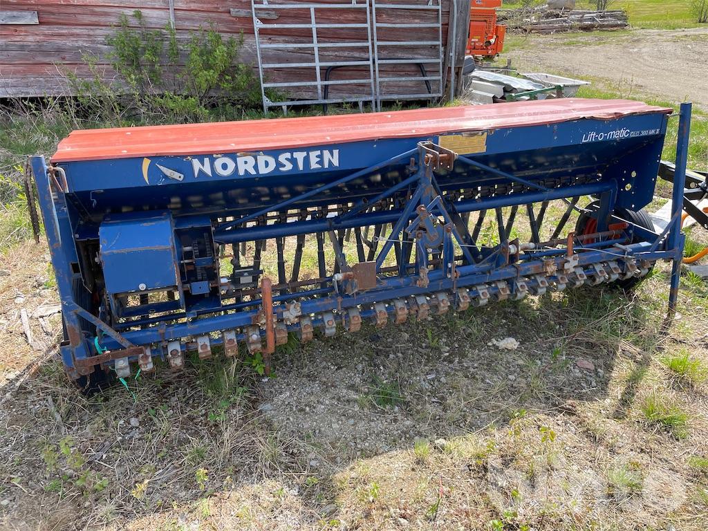 Såmaskin - Nordsten lift-o-matic 300 | Blinto auktioner
