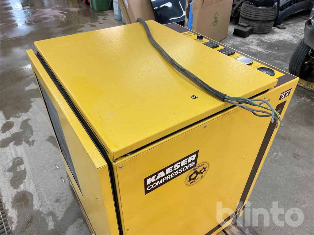 Kompressor - Kaeser SK 19 Skruvkompressor | Blinto auktioner