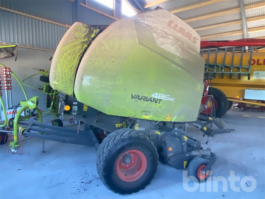 Rundbalspress - Claas Variant 485 RC | Blinto auktioner