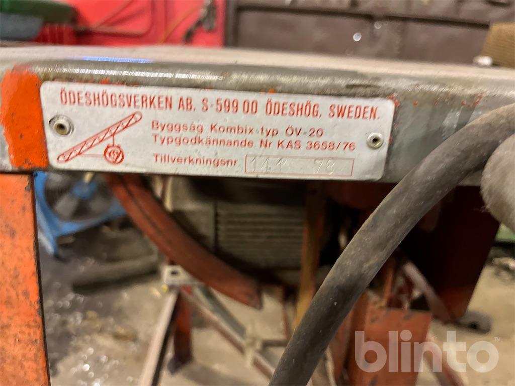 Byggsåg - Kombix Typ ÖV-20 | Blinto auktioner