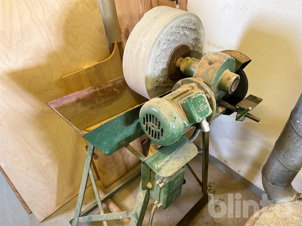 Slipsten - Motordriven slipsten 3-Fas | Blinto auktioner