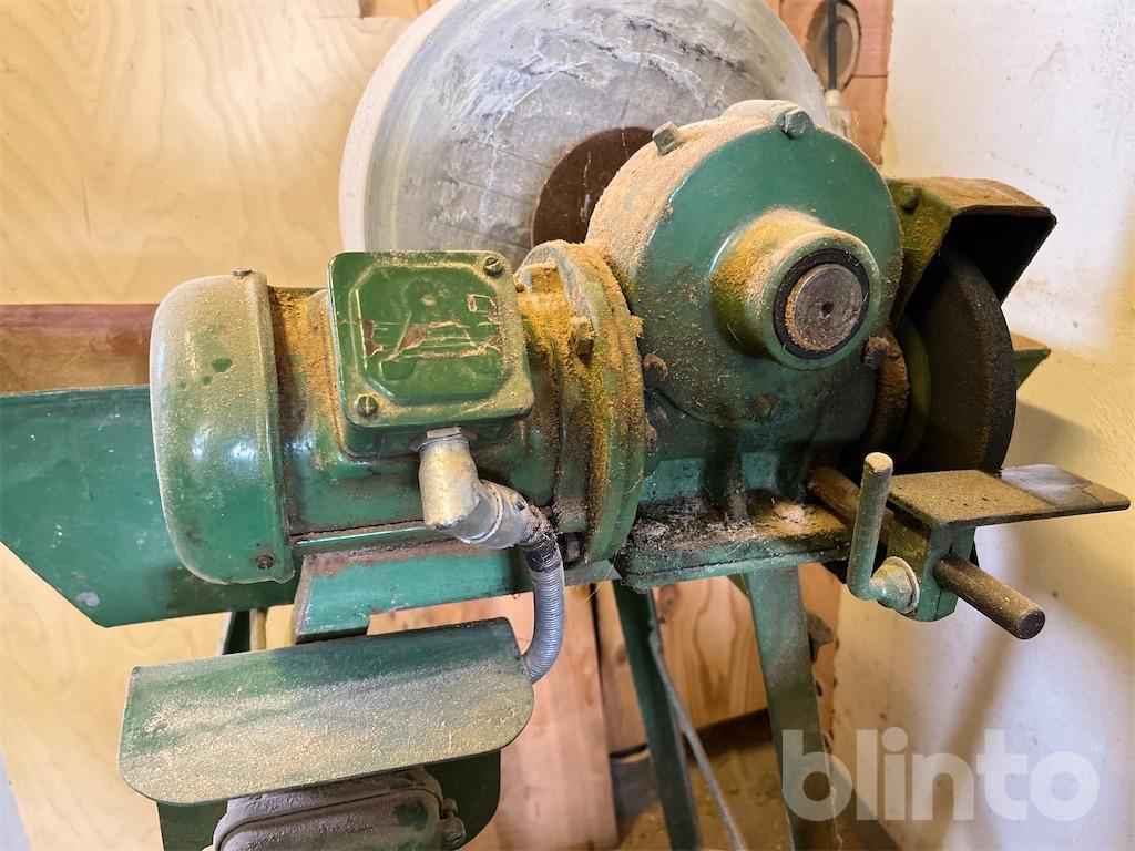 Slipsten - Motordriven slipsten 3-Fas | Blinto auktioner