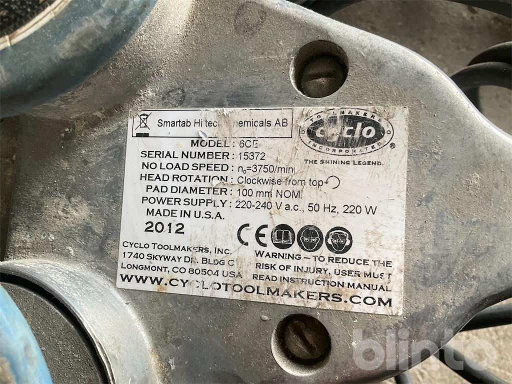 Polermaskiner - Smartab Cyclo | Blinto auktioner